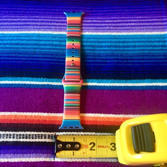 🤷🏻‍♀️NONE🤷🏻‍♀️ | Accessories | Nwt Serape Smart Watch Band | Poshmark